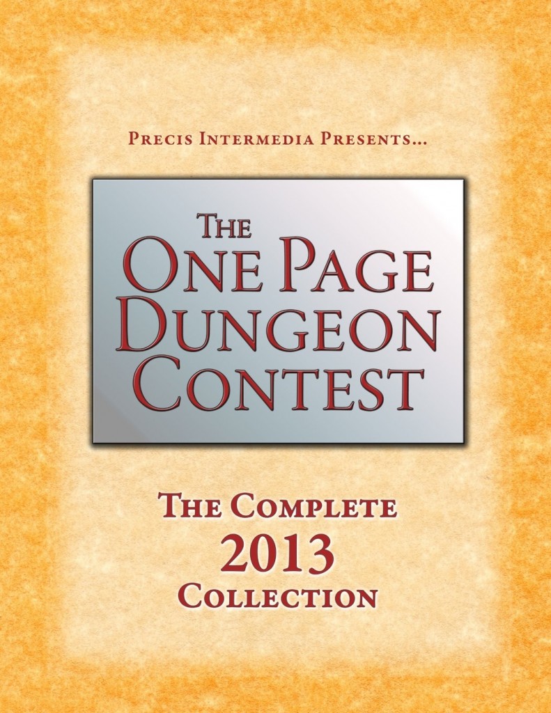 The One Page Dungeon Contest – The Complete 2013 Collection ...
